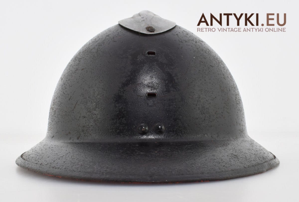 Oryginalny hełm adrian HEŁM POLSKI FRANCUSKI antyk - antyki.eu